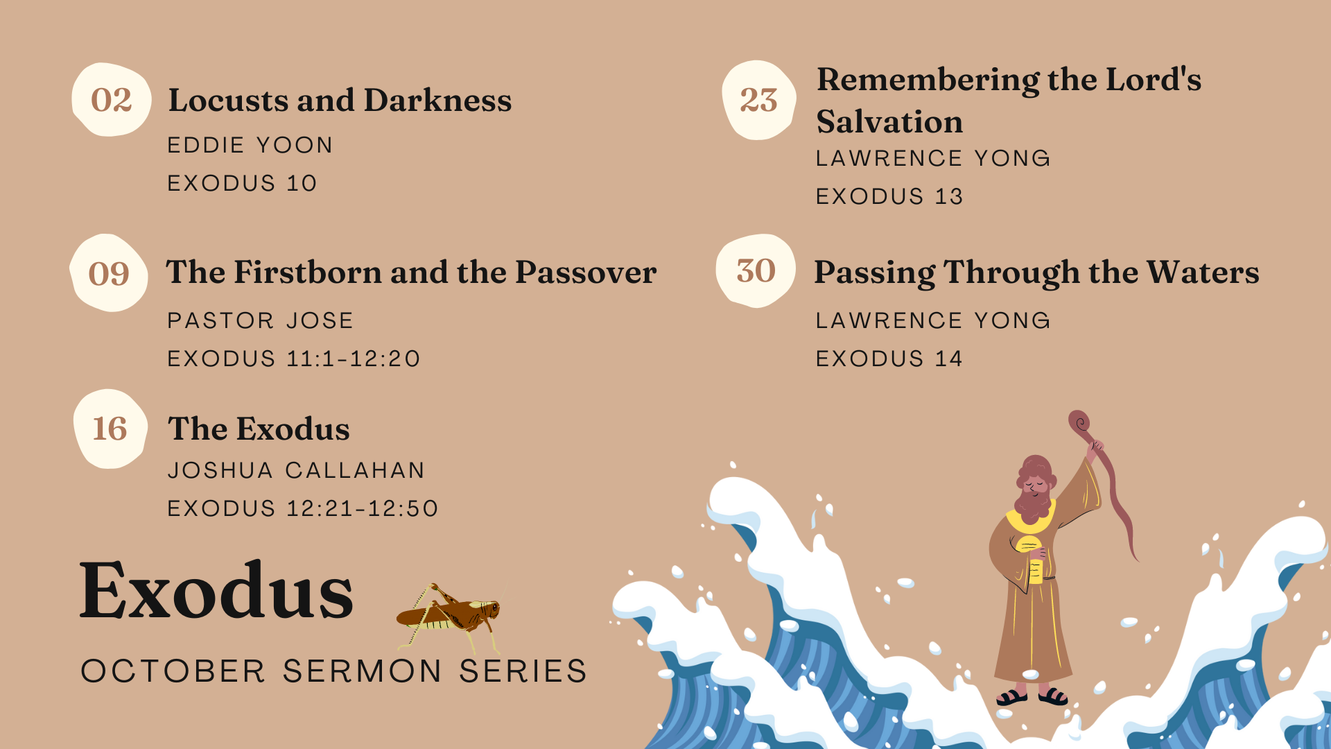 The Exodus (Exodus 12:12-51) - ESCCC